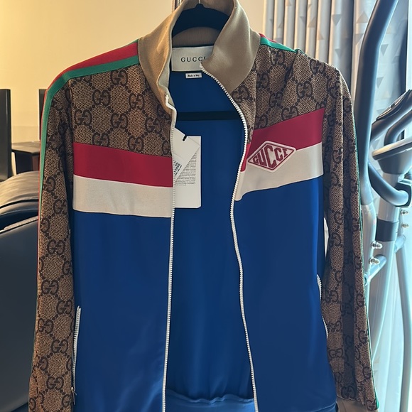 Gucci | Jackets & Coats | Gucci Zip Jacket | Poshmark